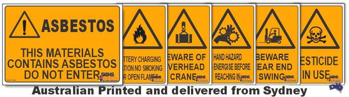 Australian Safety Signs - Warning Safety Signs – Signs4Safety