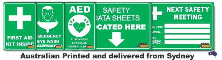 Signs4Safety All Australian Safety Signs custom made in Sydney