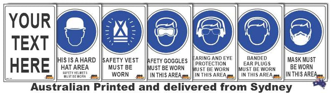 Australian Safety Signs - Mandatory Safety Signs – Signs4Safety