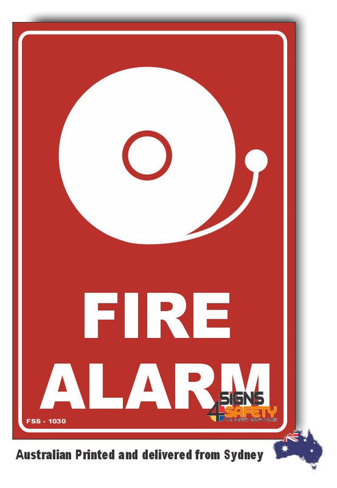 Fire Alarm (Pictogram) Sign – Signs4Safety