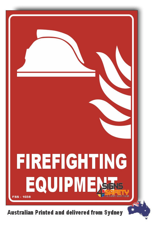 Firefighting Equipment (Pictogram) Sign – Signs4Safety