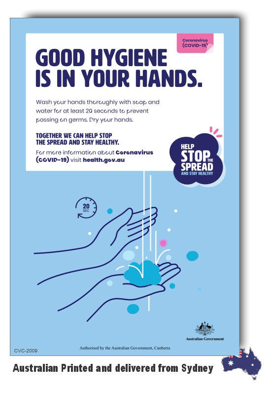 Good Hygiene Is In Your Hands Sign – Signs4Safety