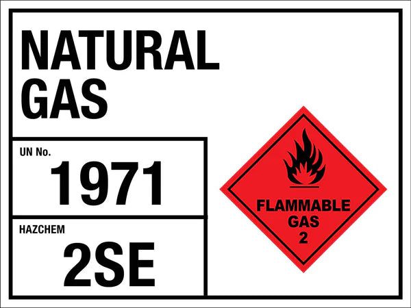 Natural Gas 1971 2SE Sign – Signs4Safety