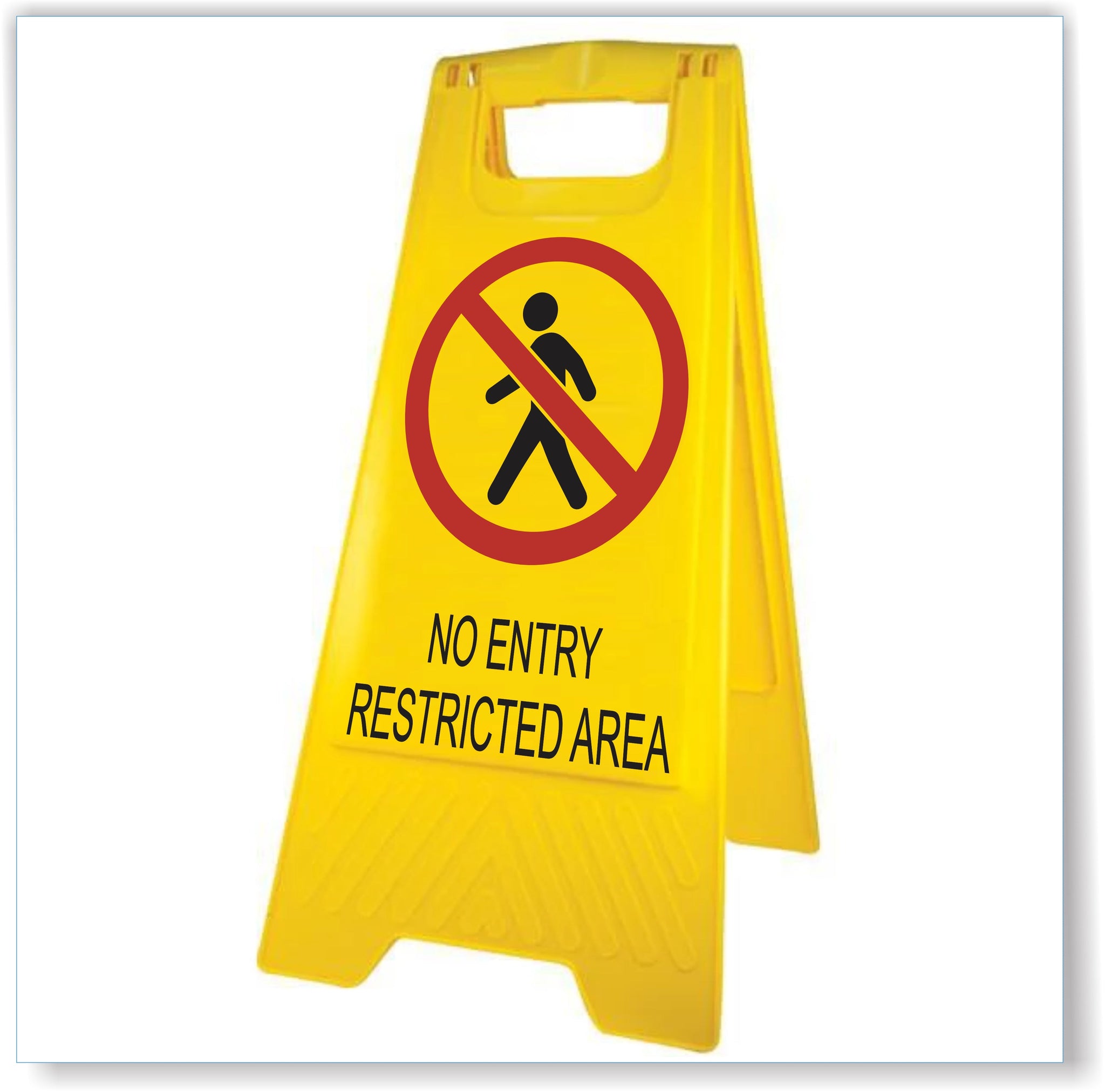 No Entry - Restricted Area A-Frame – Signs4Safety