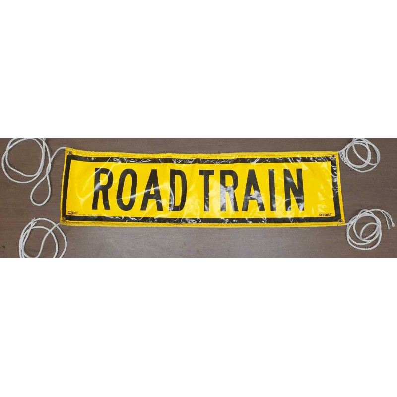 Road Train C2 Reflective Banner - 1180mm x 320mm – Signs4Safety