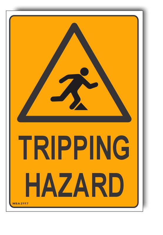 Tripping Hazard Warning Sign – Signs4Safety